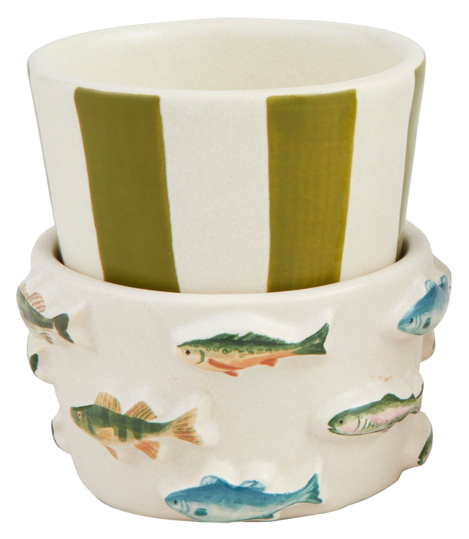 Mud Pie Fish Stacked Tidbit Dish | Bass Pro Shops